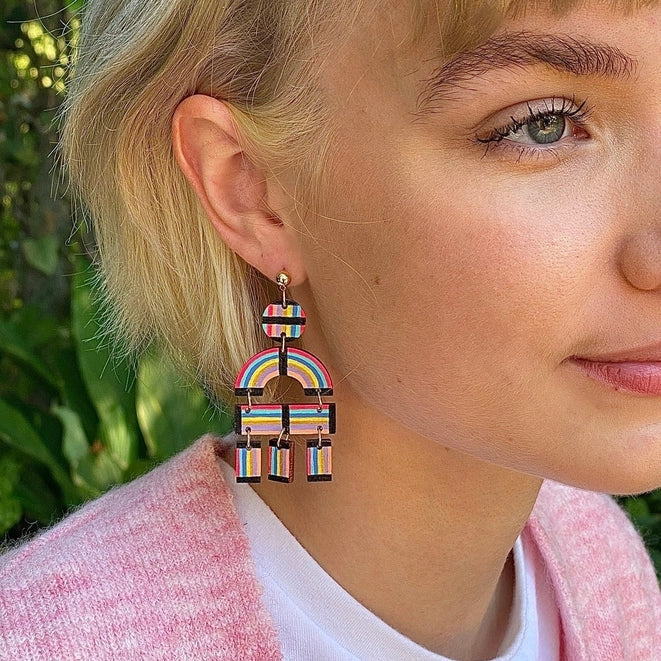 Kit de boucles d'oreilles « Paint Your Own Sydney