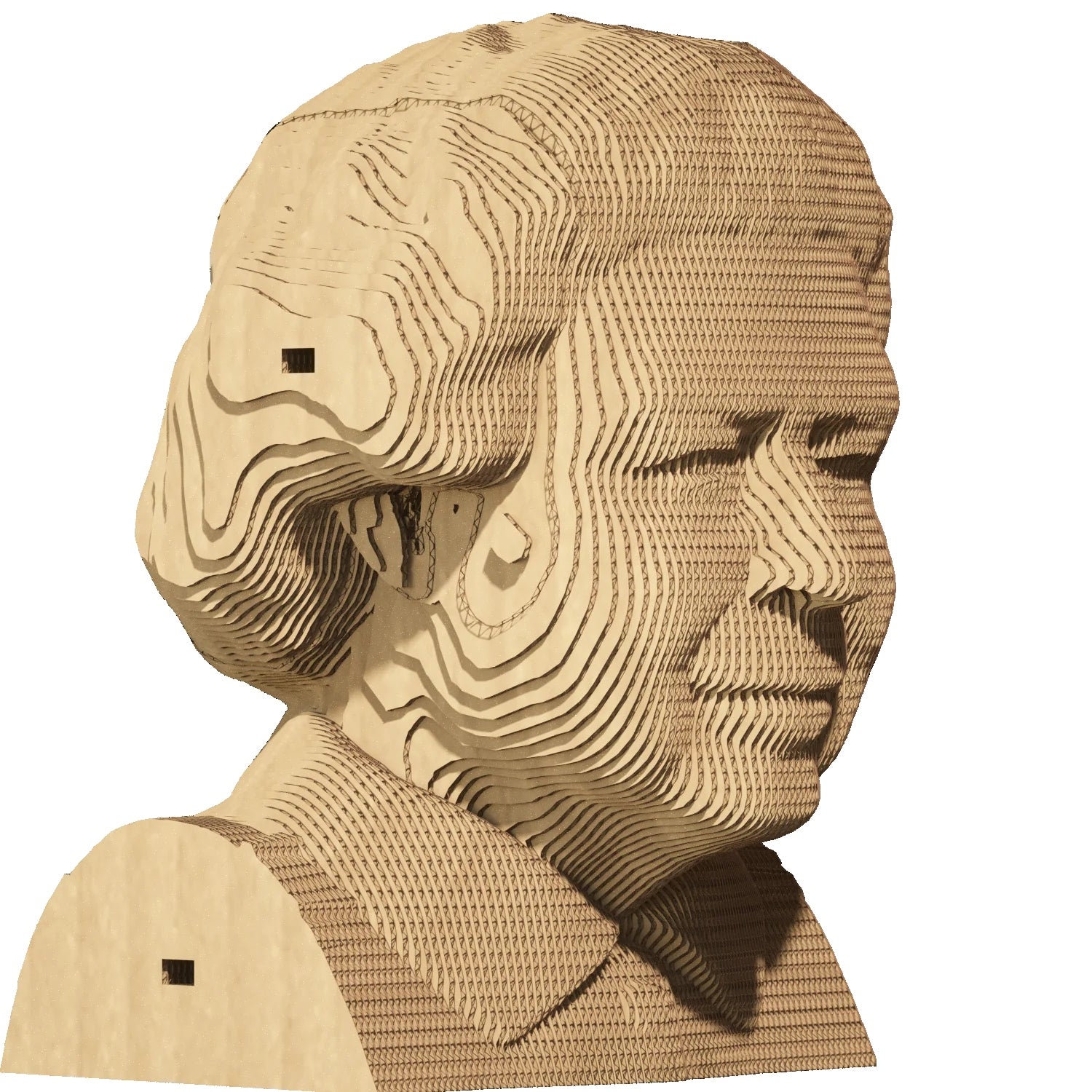 Puzzle 3D Queen Elizabeth II CARTONIC® – Sculpture carton recyclé