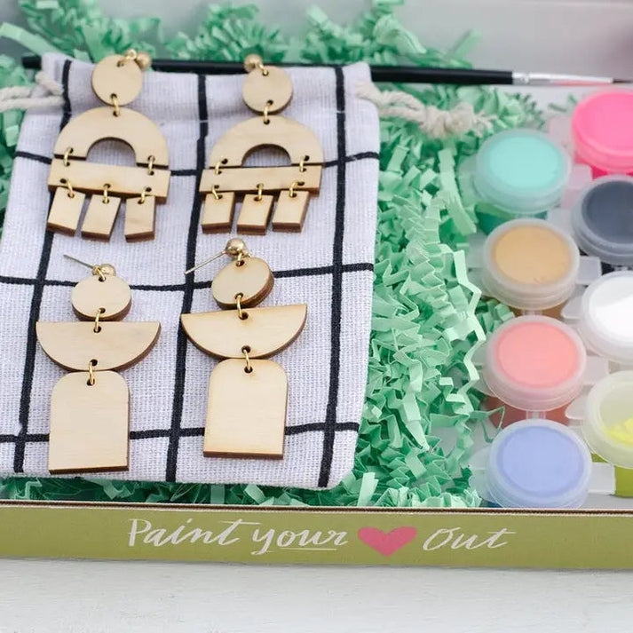 Kit de boucles d'oreilles « Paint Your Own Sydney